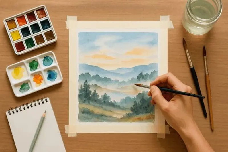 Watercolor Painting Techniques – Easy Guide for Beginners